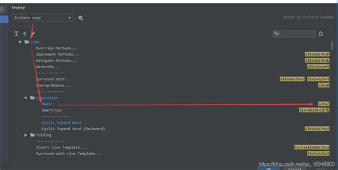 Idea设置——快捷键（还原eclipse操作ctrl1 Alt）idea快捷键重置 Csdn博客