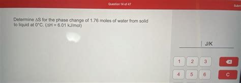 Solved Question 14 Of 47 Subm Determine As For The Phase
