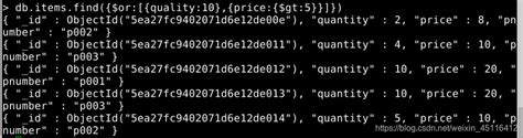 Mongodb数据库的文档基本操作 查询mongodb统计销售商品的种类 Csdn博客
