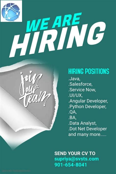 Supriya Dasari On Linkedin Hello Connections Hope You Are Doing Great Are You Looking