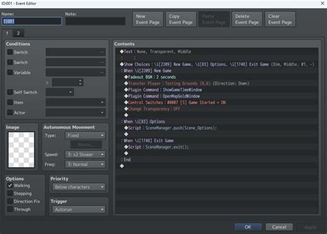 rmmv event map title rpg maker forums