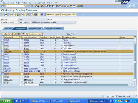 Sap Queries Bwart Field Not In Field Catalog