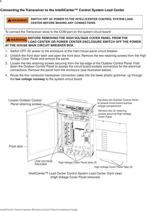 Pentair Aquatic Systems Ichndhld Intellicenter Wireless Remote Control User Manual 041217