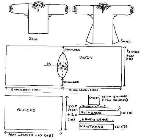 Medieval Shirt Pattern Pattern Tips Archive