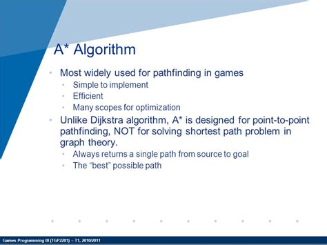 Pathfinding Ai John See 29 Nov 13 Dec Ppt Download