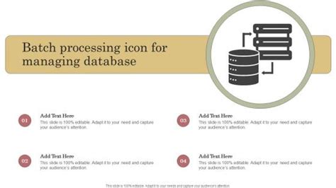 Batch Processing Icon Powerpoint Presentation And Slides Slideteam