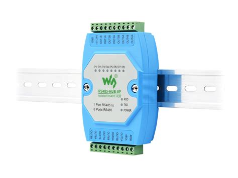Reliable Communication With Waveshare Industrial Isolated Rs485 Hub Electronikz