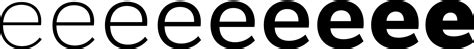 intermediate layers glyphs