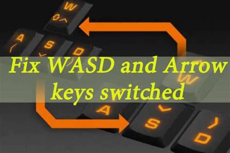 Quickly Fix WASD And Arrow Keys Switched In Windows Computer Reviews Cooler Master Switch