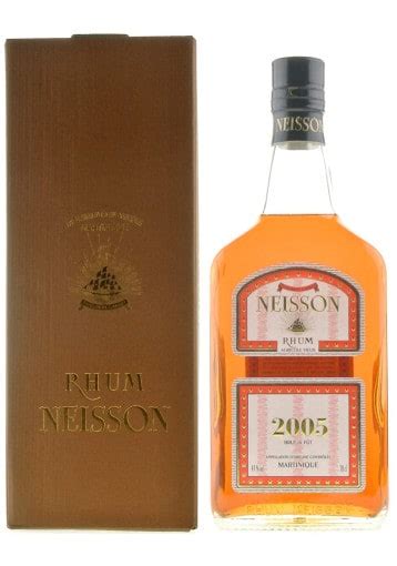 Neisson Vintage 2005 Rum From Martinique