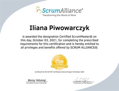 Iliana Piwowarczyk On Linkedin Agile Scrum Scrummaster Agilemethodologies Csm 15 Comments