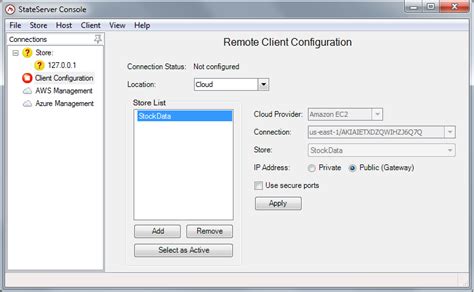 Management Console — Scaleout Software User Guide