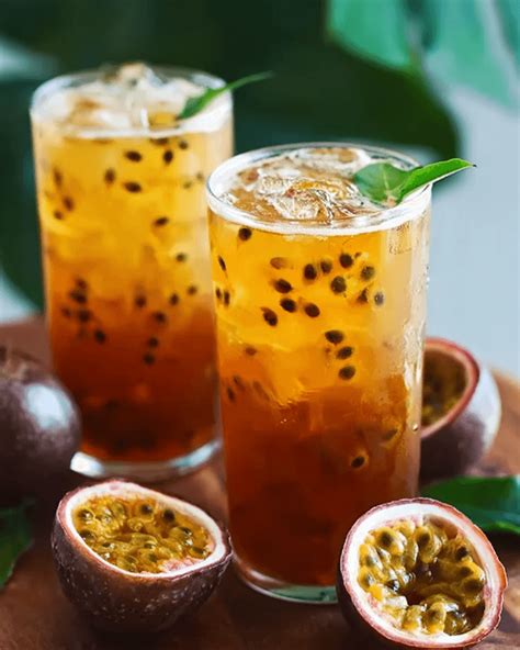 Passion Fruit Iced Tea Refreshing Recipe To Try Today Passion Fruit Iced Tea Refreshing Recipe To Try Today