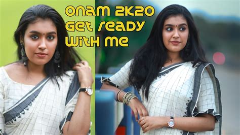 Onam2k20🌸🌺🌼 Makeup Look Get Ready With Me For Photoshoot Malayalam