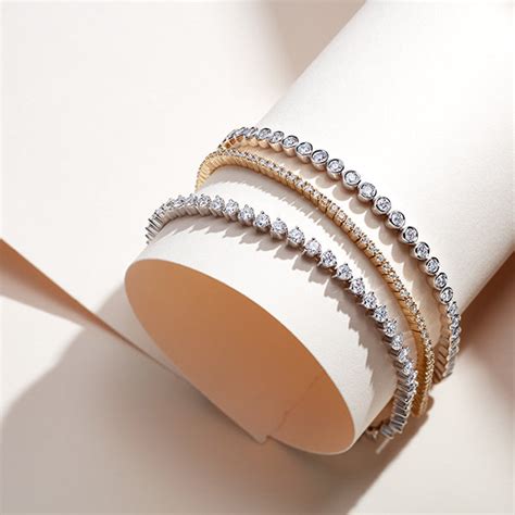 How To Stack Lab Diamond Bracelets With Clarity