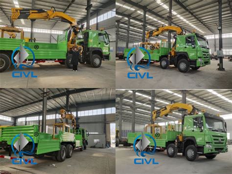 Heavy Duty Vehicles And Road Machines Telescoping Boom Crane Series