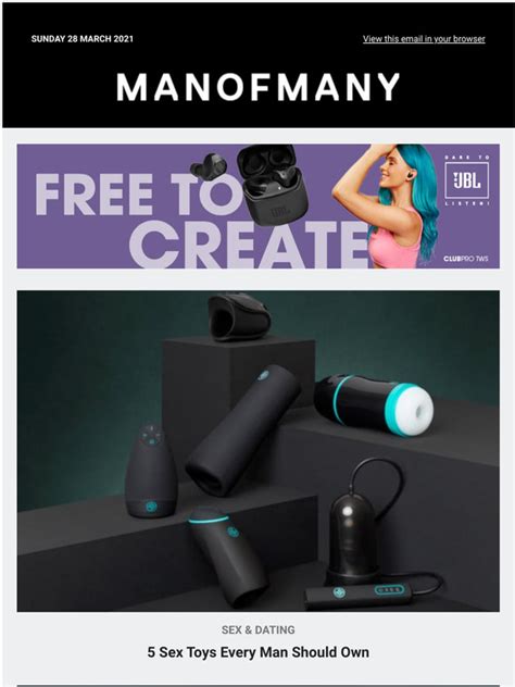 Man Of Many Sex Toys Every Man Should Own More Milled