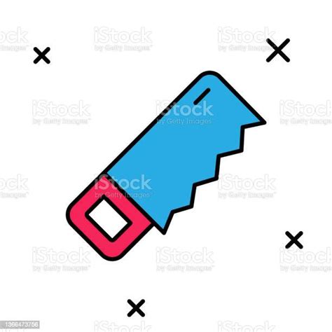 흰색 배경에 격리 된 윤곽 선손 톱 아이콘을 보았다 벡터 가득 찬에 대한 스톡 벡터 아트 및 기타 이미지 가득 찬 강철 개념 Istock