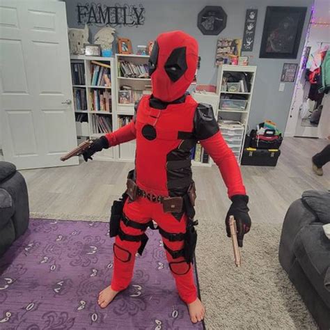 Deadpool And Wolverine Mask Sewing Pattern For Superhero Cosplay Etsy