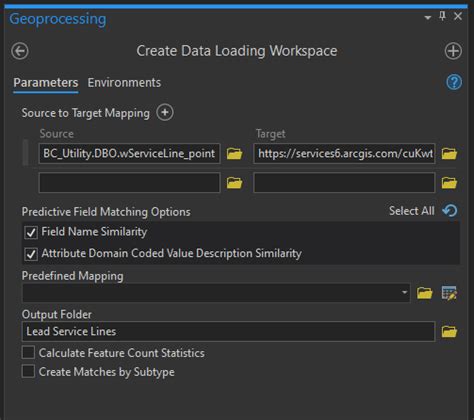 solved lead service line inventory dlt esri community