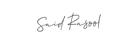 91 Said Rasool Name Signature Style Ideas Awesome E Sign