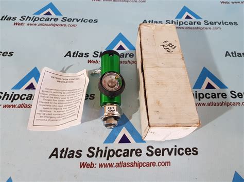 Oxygen Flow Control Regulator 0 300 Bar Atlas Shipcare Services