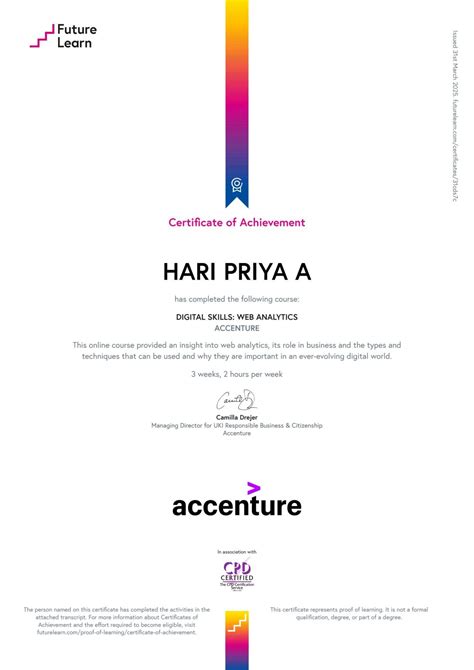 Webanalytics Datadriven Accenture Learning Growth Hari Priya A