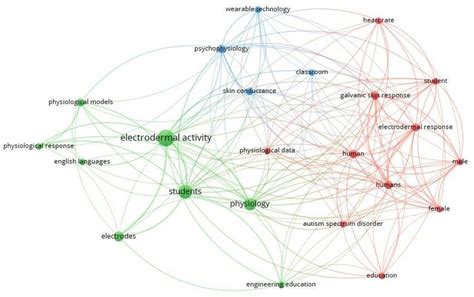 Network Visualization De Electrodermal Activity E Classroom Download Scientific Diagram