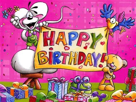 Открытка Прикольные поздравления с Днем Рождения на английском