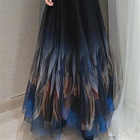 Купити Літня модна жіноча вузька сітчаста плісирована спідниця з високою талією Темпераментна