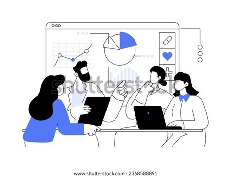 Healthcare Big Data Abstract Concept Vector Stock Vector Royalty Free