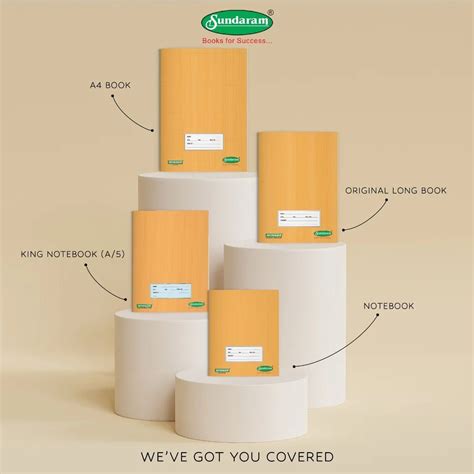 Paper Cover Glue Bound Sundaram School Notebook Size A4 At Rs 50 Piece In Mumbai