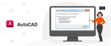 Unable To Delete A Layer In AutoCAD