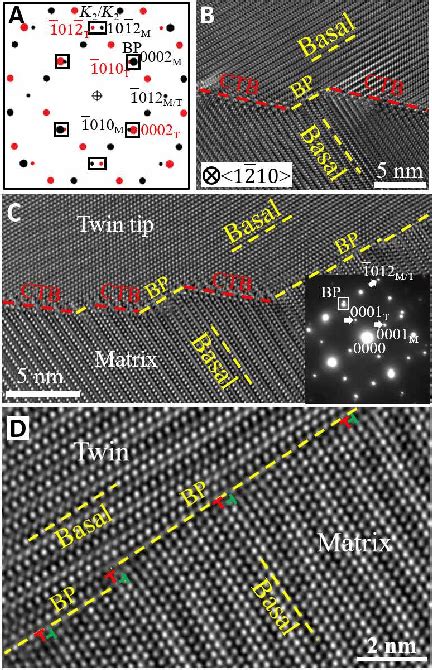 Simulated Diffraction Patterns And Images From { ¯ 1 012} Twins Viewed