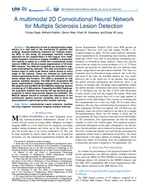 Pdf A Multimodal 2d Convolutional Neural Network For Multiple