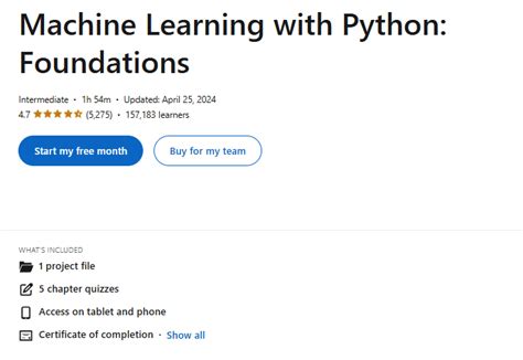 21 Best Machine Learning Courses To Build New Skills In 2025