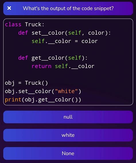 python coding on linkedin what is the output of following python code ddvxw q6