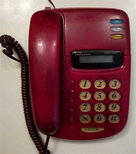 Проводной телефонный аппарат орфи-101 красный | Festima.Ru – частные ...