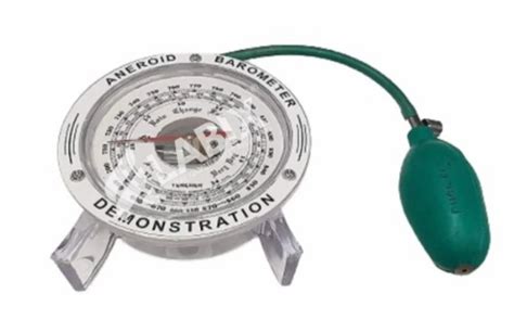 Aneroid Barometer Demonstration Type With Pump At ₹ 780 एनरोइड बैरोमीटर In Ambala Id