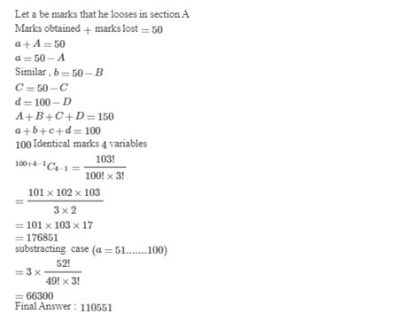 In An Examination The Maximum Marks For Each Of The Three Papers Are Each Maximum Marks For