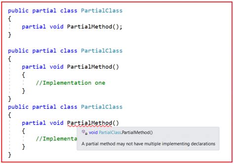 Partial Class And Partial Methods In C Dot Net Tutorials