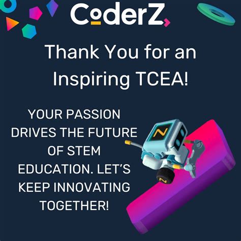 Coderz On Linkedin Stem Education Robotics Futureready Tcea Coderz