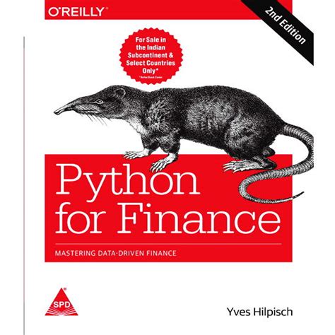 Python For Finance Mastering Data Driven Finance Nd Edition