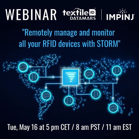 Datamars Textile ID Datamars Impinj Webinar Manage And Monitor All Your RFID Devices
