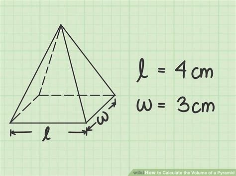 How To Calculate The Volume Of A Pyramid With Cheat Sheet