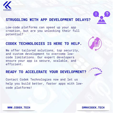 Codek Technologies On Linkedin Innovation Tech Appdevelopment Lowcode Digitaltransformation