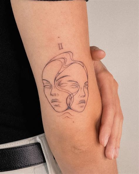 30 Gemini Tattoo Designs Full Of Meaning And Style