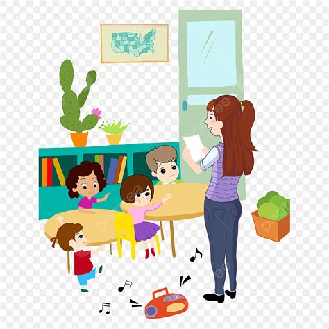 Kindergarten Teacher Clip Art Preschool Teacher Clip Art