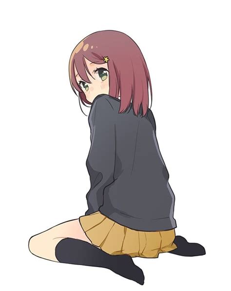 ぺたん座りの描き方講座女の子のかわいい座り方を学ぼうお絵かき講座 女の子座り イラスト カワイイアート かわいい