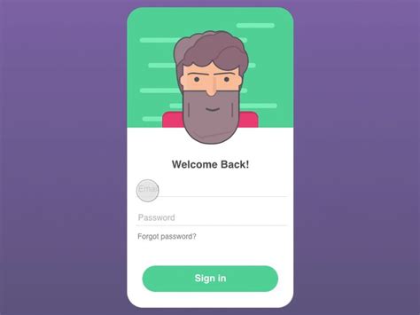 Interactive Login Interactive Login Design Game App